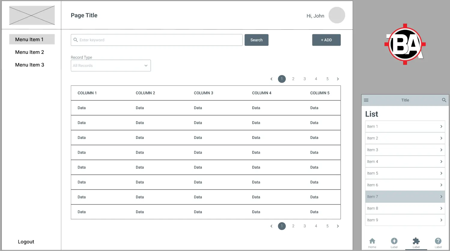 Introduction to Wireframes · BA Scope